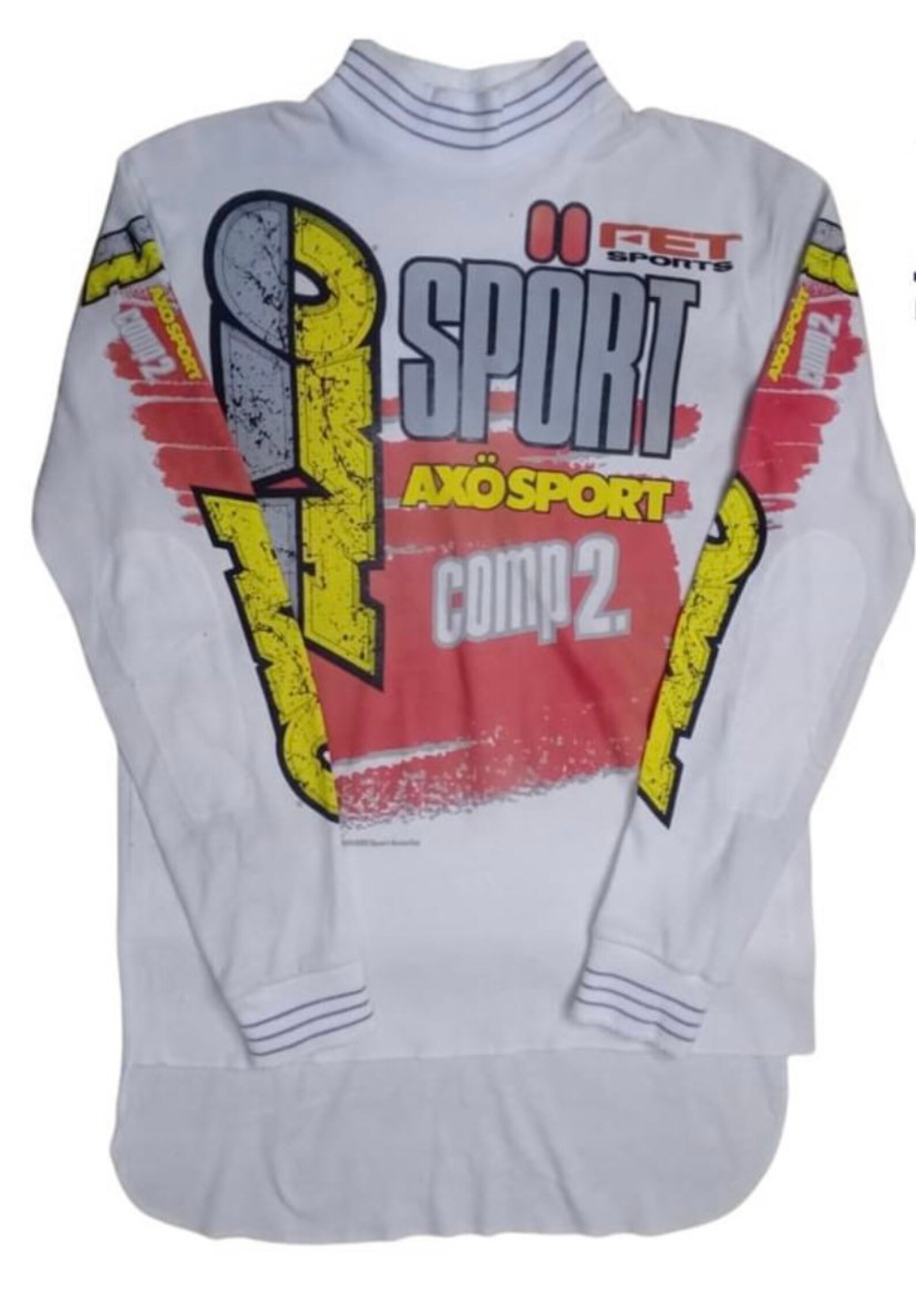 Vintage 1989 AXO Sport Racing Team Shirt Motocross Moto-x Race Jersey ...