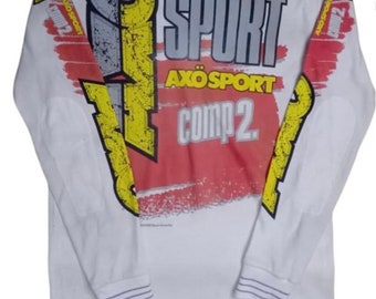Vintage AXO Sport Racing Team Shirt Motocross Moto-x Race Jersey ...