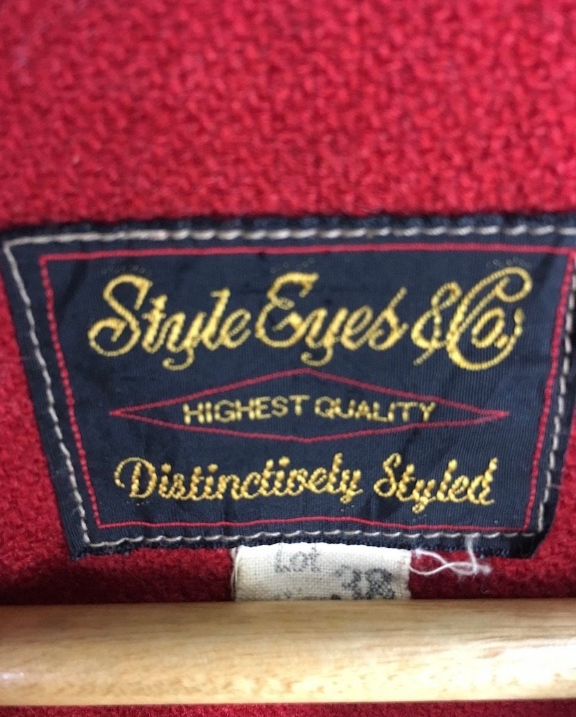 Style Eyes Conmatic Zipper Worker Jacket by Toyo Enterprise Made in Usa ...