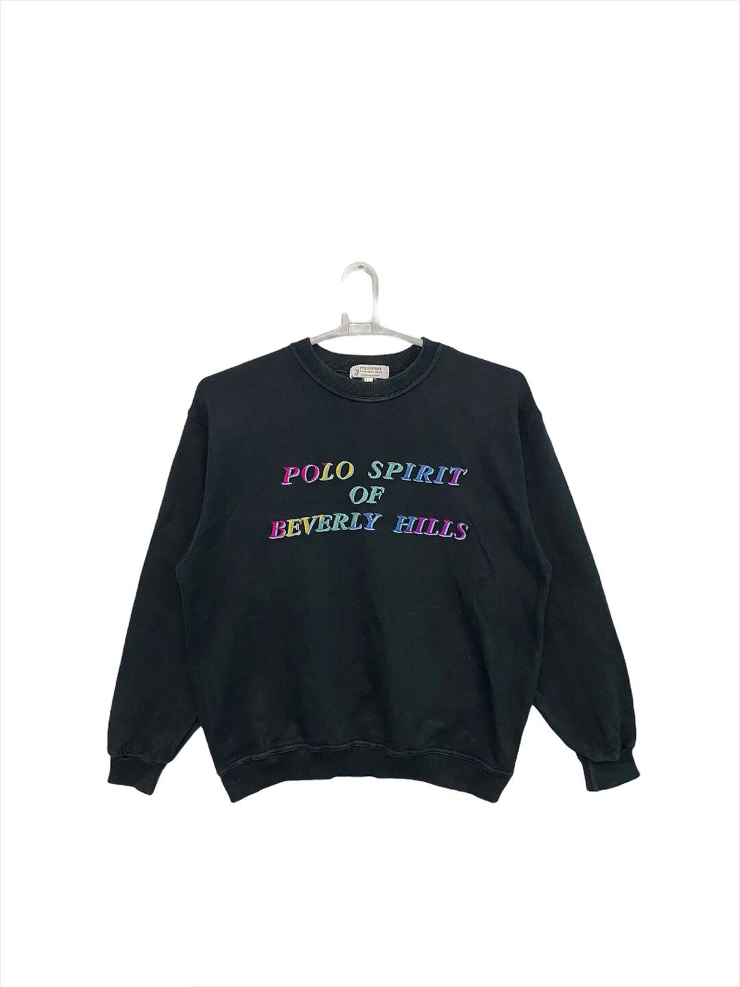 Vintage Polo Spirit by Beverly Hills Embroidery Logo Sweatshirt - Etsy