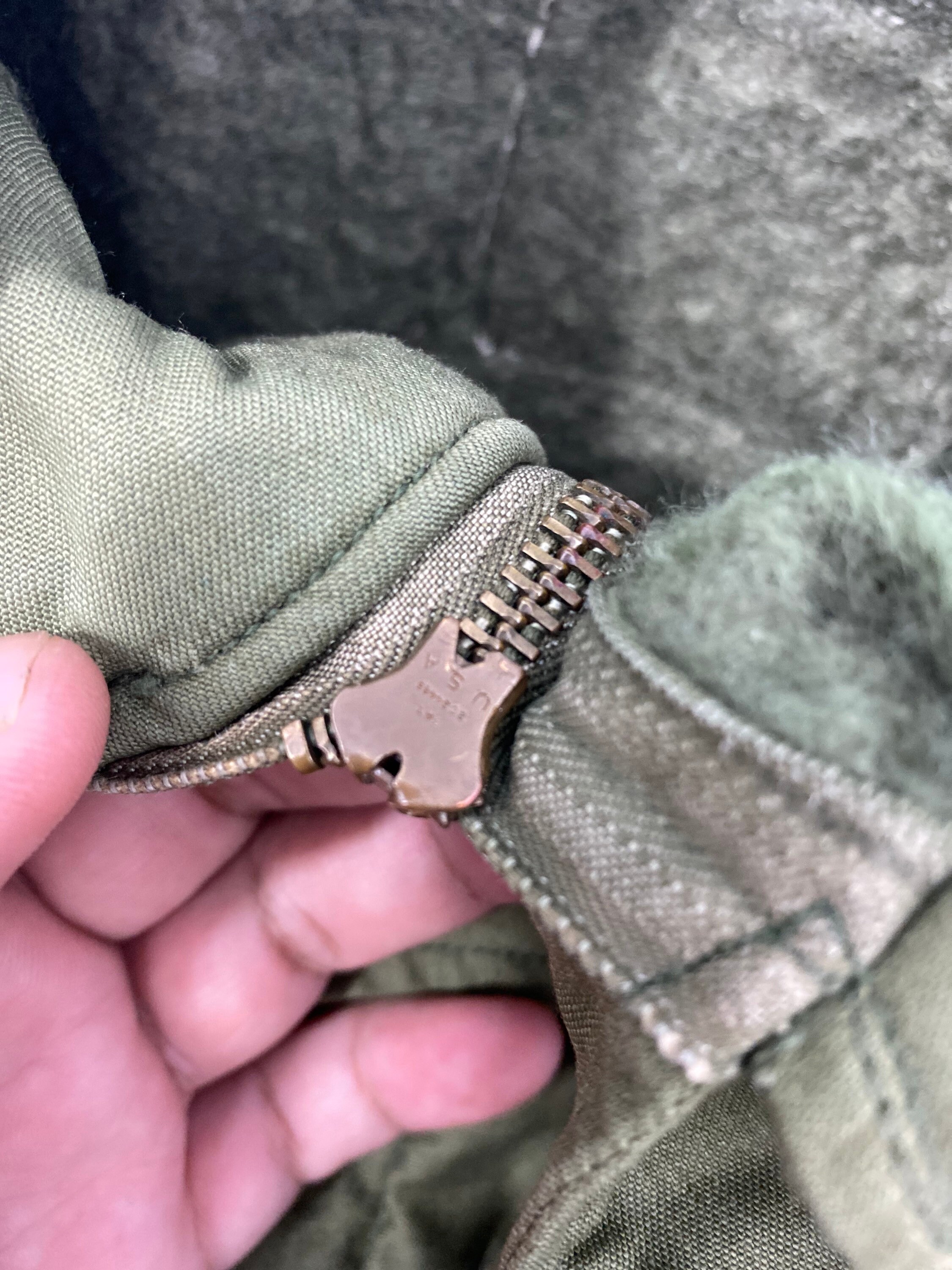 Vintage USN Deck Jacket Scovill Zipper Usa Made - Etsy