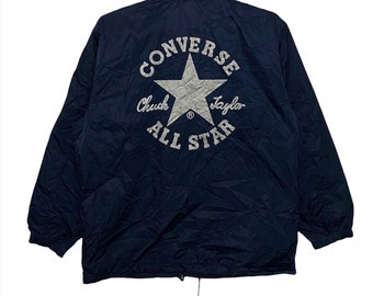 Converse canvas jacket store