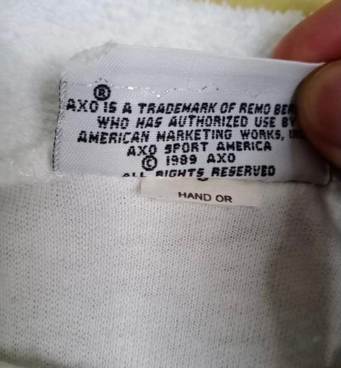 Vintage 1989 AXO Sport Racing Team Shirt Motocross Moto-x Race Jersey ...