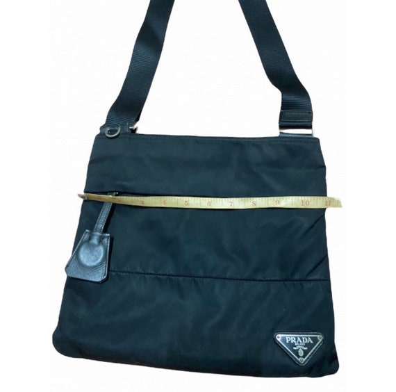 Vintage Prada Nylon Adjustable Crossbody Bag Lampo Zipper Vintage Prada Nylon Adjustable Crossbody Bag Lampo Zipper