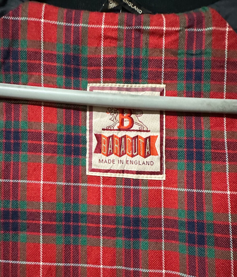 Rare Vintage 80s G9 Baracuta Harrington Wool Jacket Made in England Black Colour Medium Size - Etsy