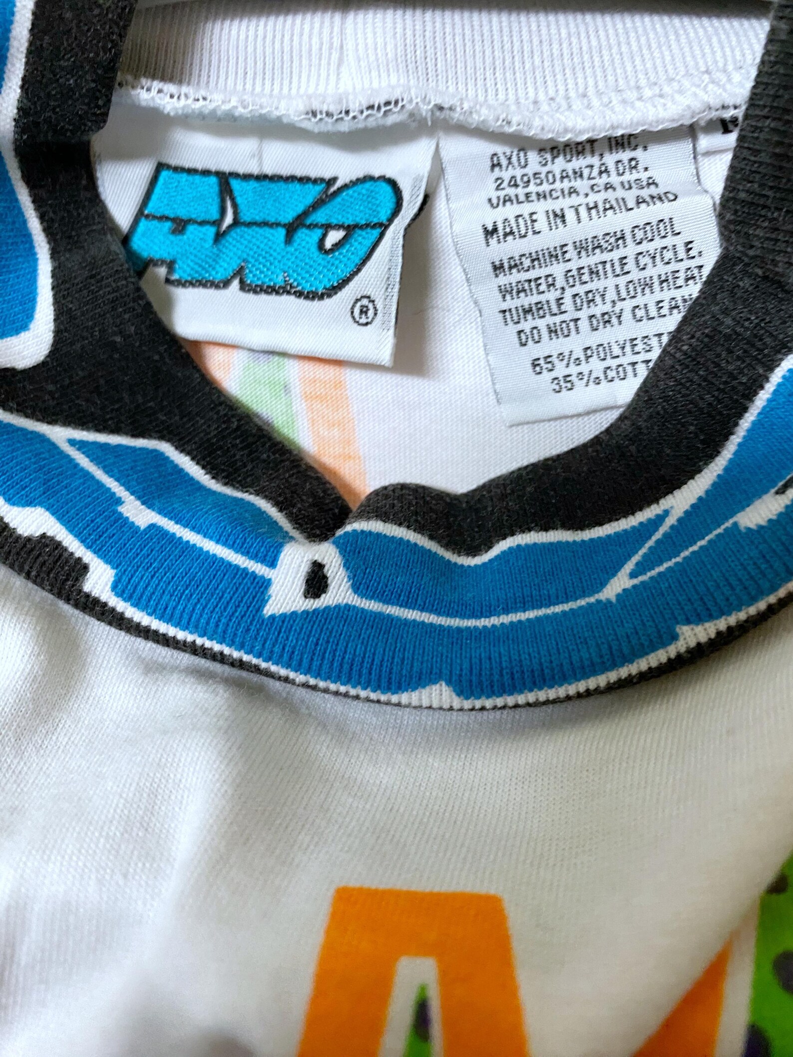 Vintage AXO Sport Racing Team Shirt Motocross Moto-x Race Jersey ...