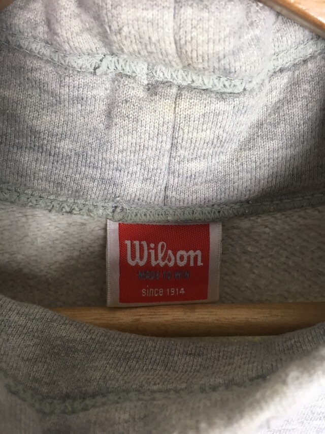 90s WILSON Size Tapes Sweatshirt L Size - Etsy