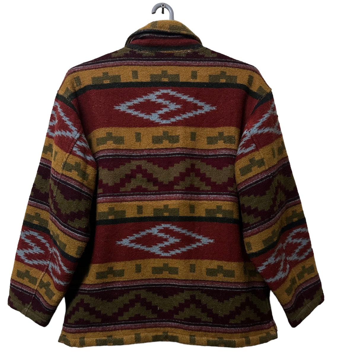 Vintage 70s Pendleton Native Wool Aztec Navajo Mexico Blanket Jacket - Etsy