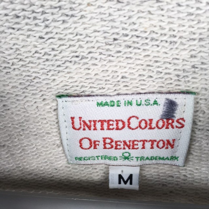 90s United Colour of Benetton Hawaii Sweatshirt Made in USA M Size - Etsy