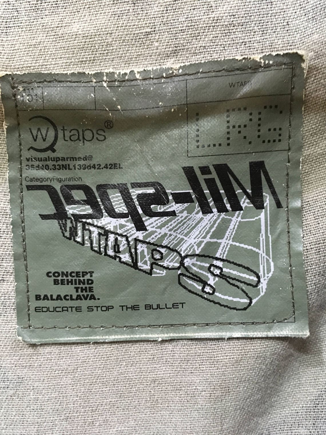 Wtaps Japan Camouflage Tiger Striped Jacket japanese brand men | Etsy