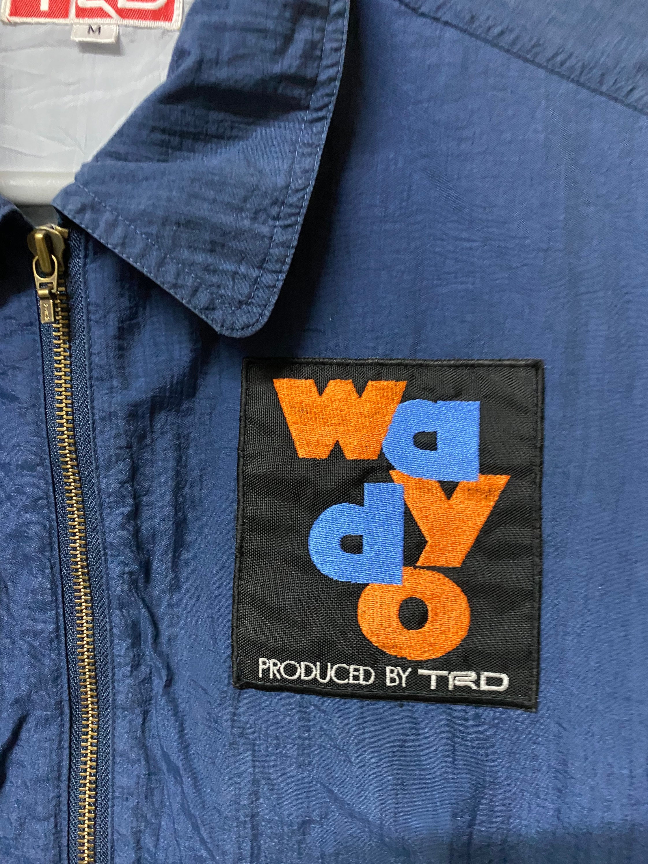 Vintage Toyota Waydo Rv-4wd TRD Motor Sport Racing Team Bomber Zipper ...