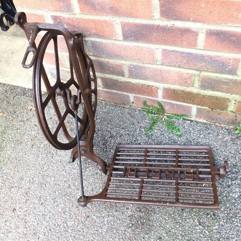 Singer Antique Treadle Sewing Machine Frame | Etsy