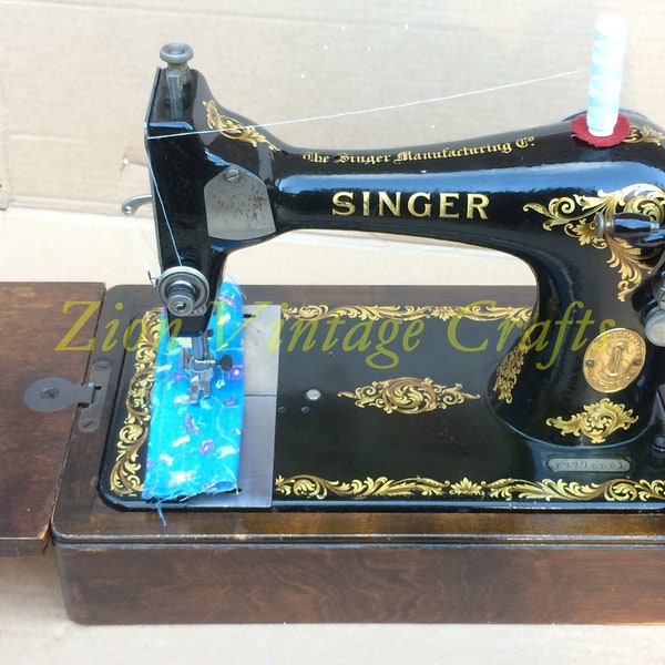Antique Singer With La Vencedora Decals - Etsy