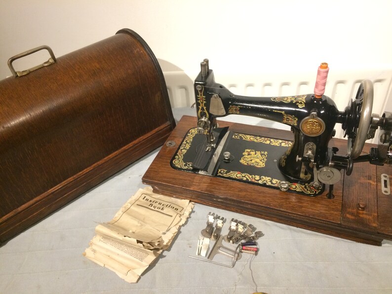 Antique Spencer Handcrank Sewing Machine Vintage Home Decor - Etsy UK