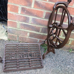 Singer Antique Treadle Sewing Machine Frame - Etsy