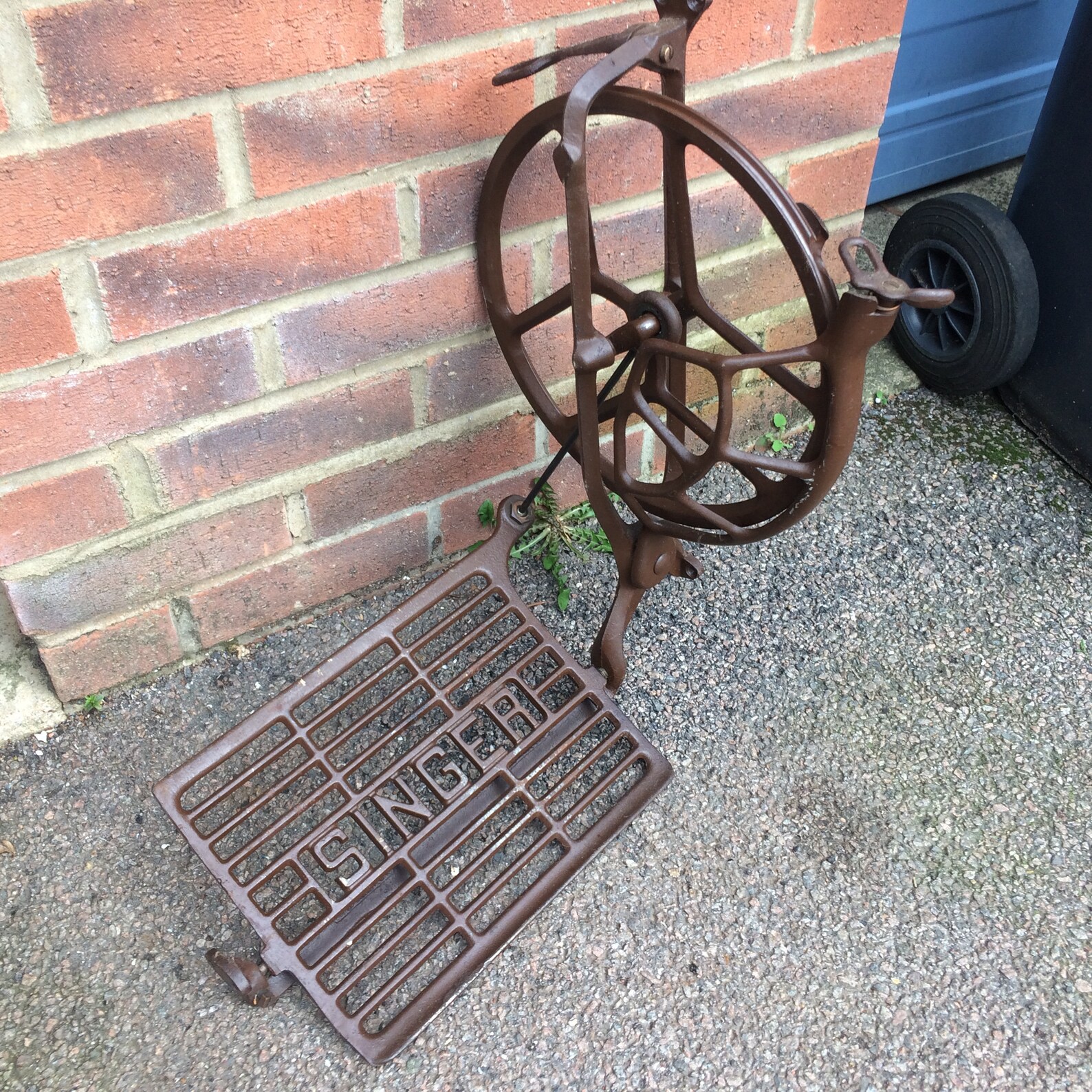 Singer Antique Treadle Sewing Machine Frame | Etsy