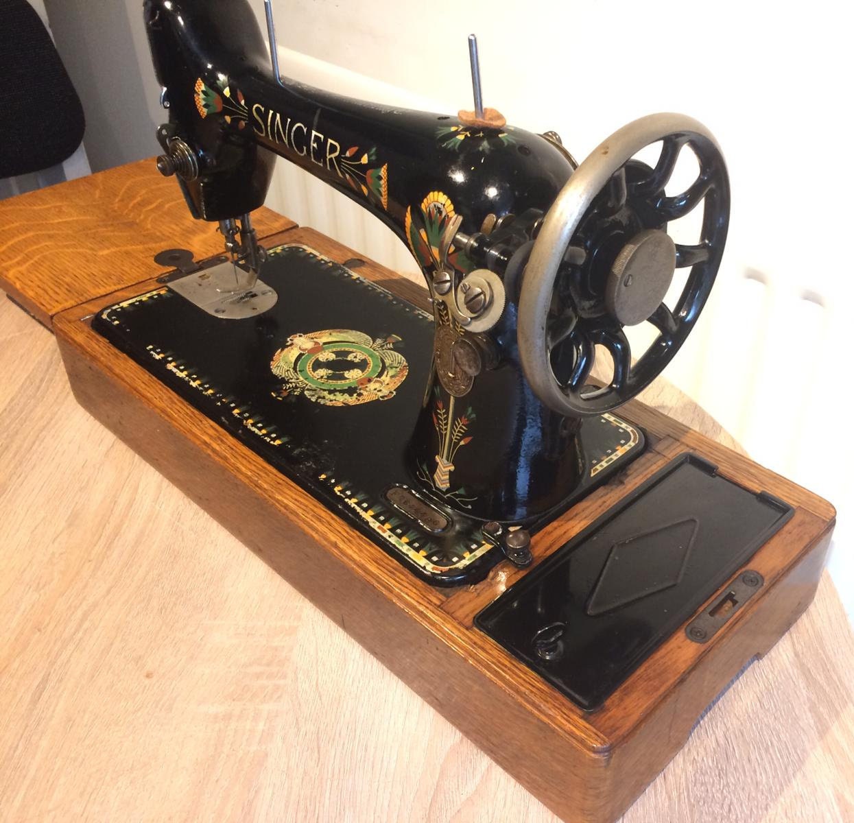 Singer 66-1 Lotus Decals Vintage Sewing Machine Vintage Home | Etsy UK