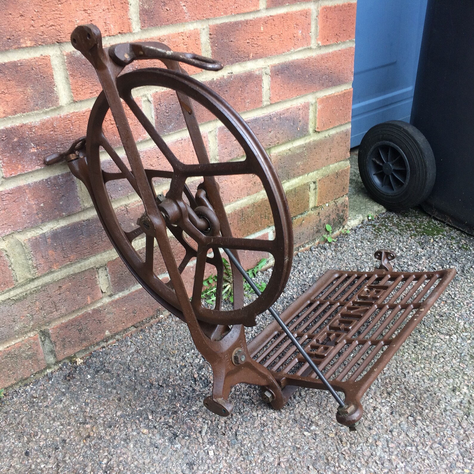 Singer Antique Treadle Sewing Machine Frame | Etsy