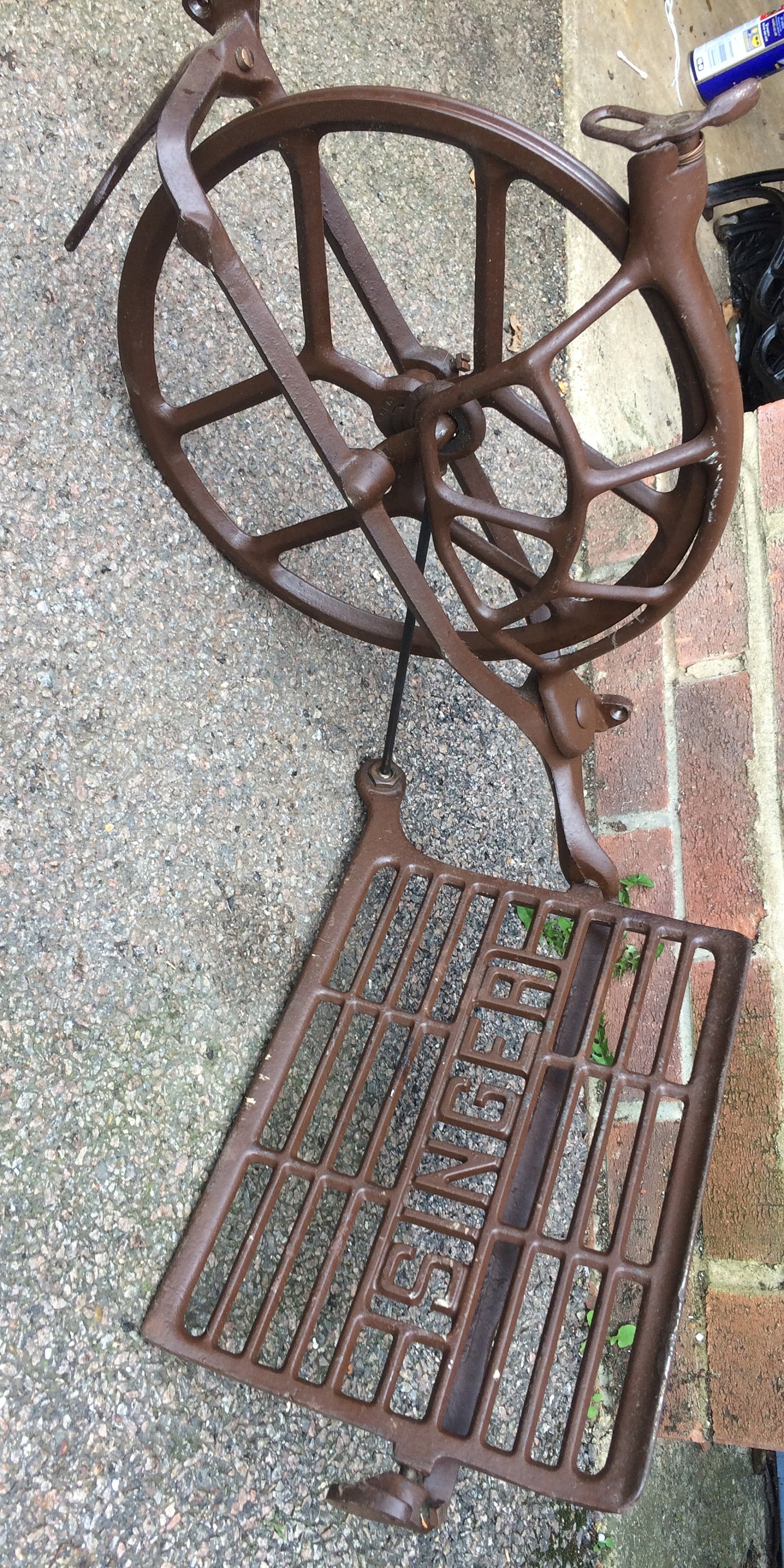 Singer Antique Treadle Sewing Machine Frame | Etsy