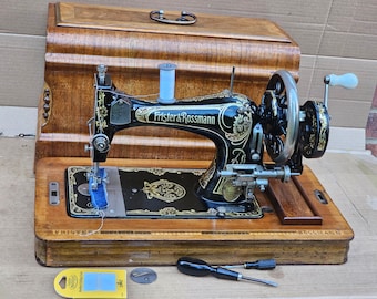 Antique Hand Crank Frister & Rossmans Sewing Machine - Etsy