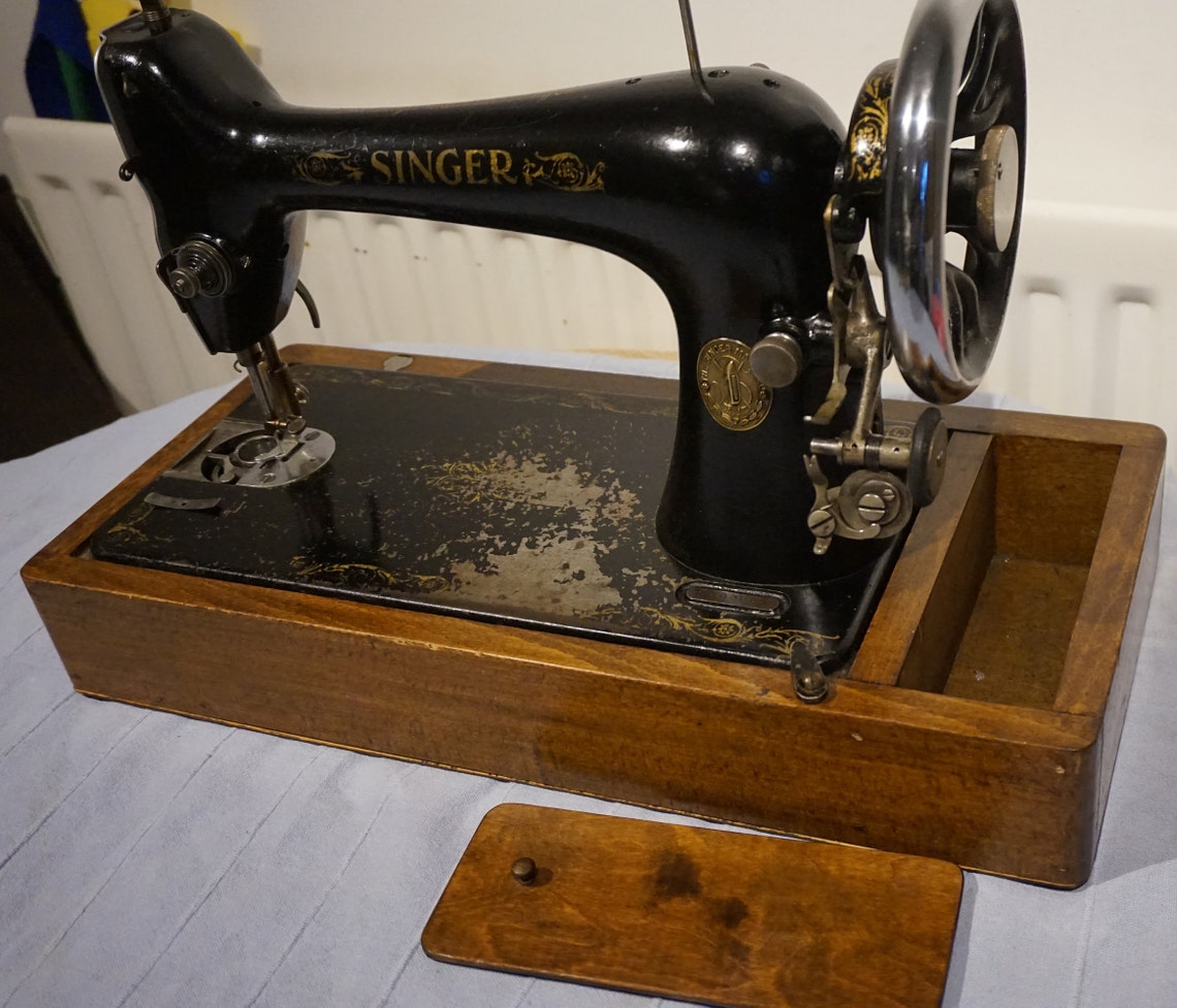 Singer 66K Vintage Nähmaschine Vintage Home Decor Dekorative - Etsy.de