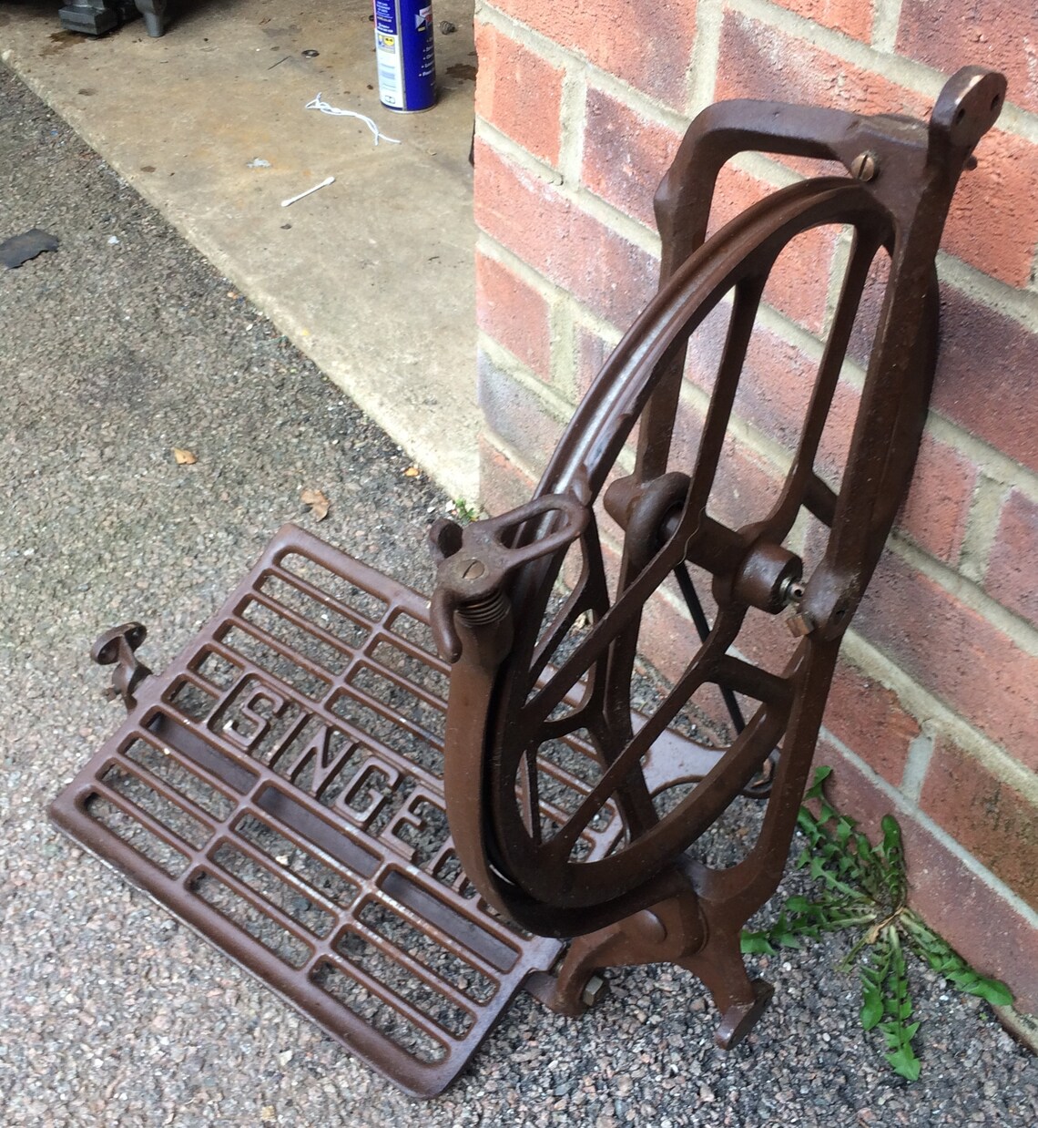 Singer Antique Treadle Sewing Machine Frame - Etsy