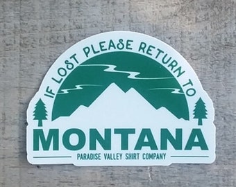 If Lost Return to Sticker - Etsy