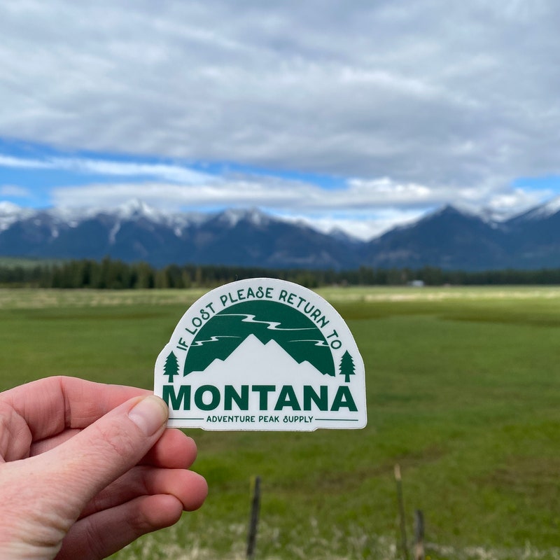 Montana Sticker - Etsy