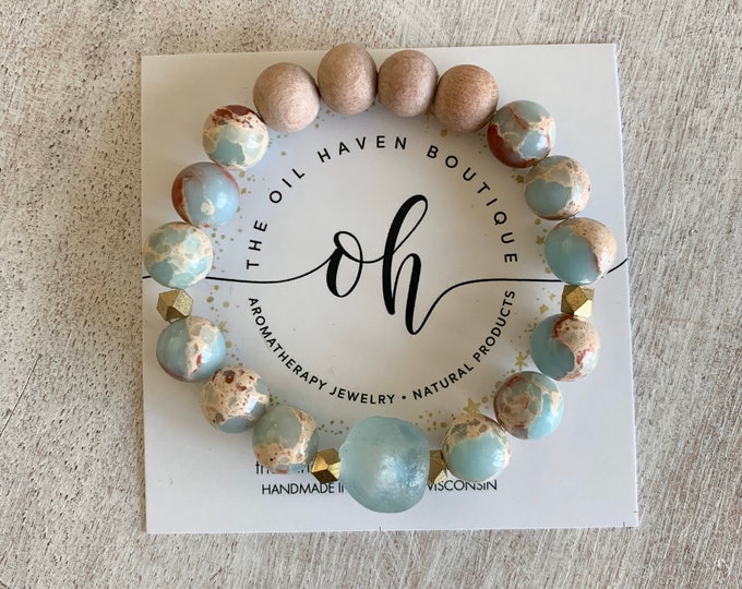 MAUI Orchid Cebu Seashell Diffuser Bracelet Aromatherapy - Etsy