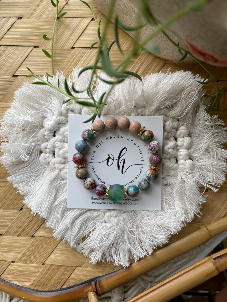 Boho Summer Diffuser Bracelet Essential Oil Aromatherapy | Etsy