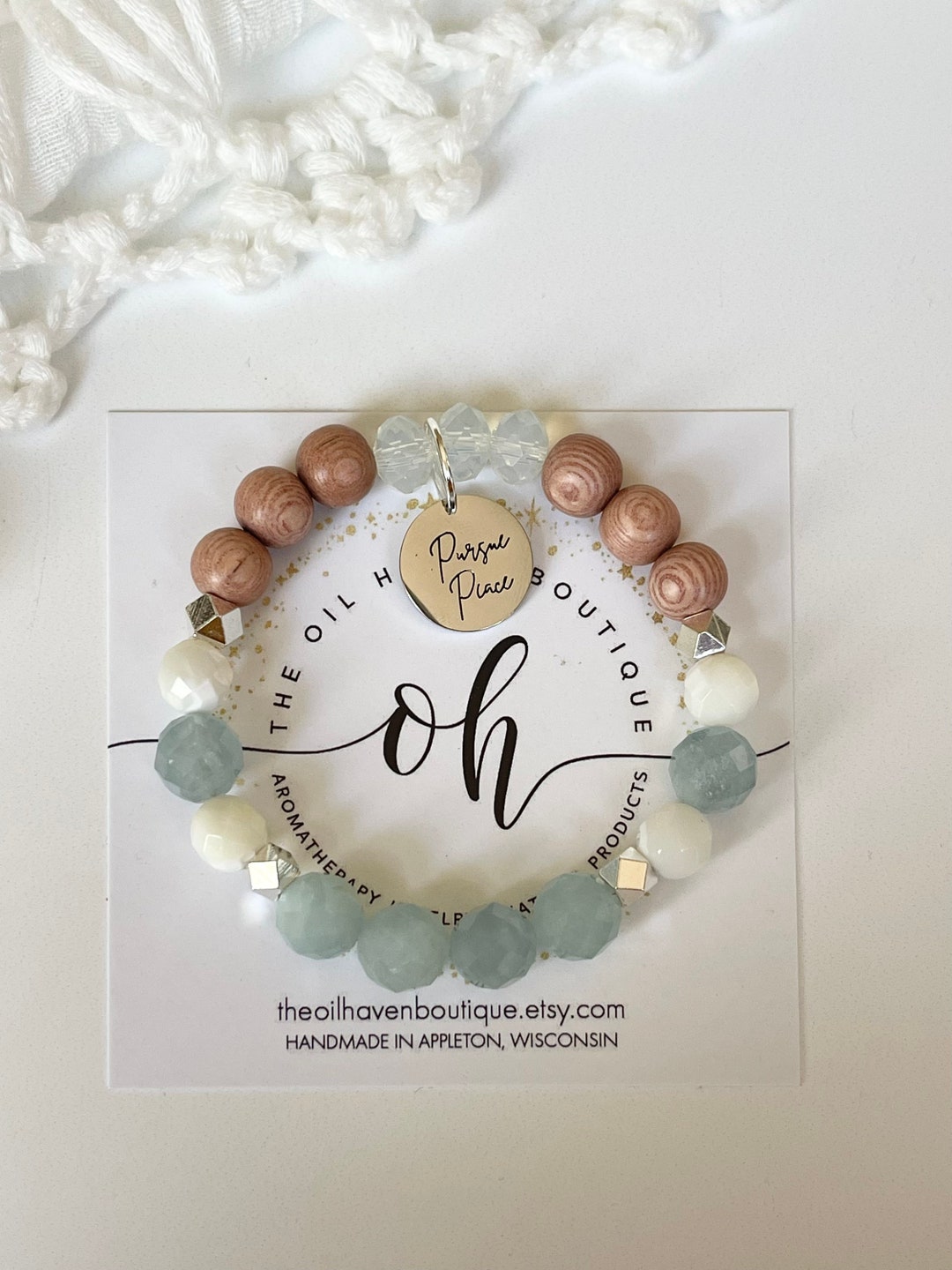 Pursue Peace Convention Bracelet ~ Diffuser Bracelet ~ Essential Oils ...