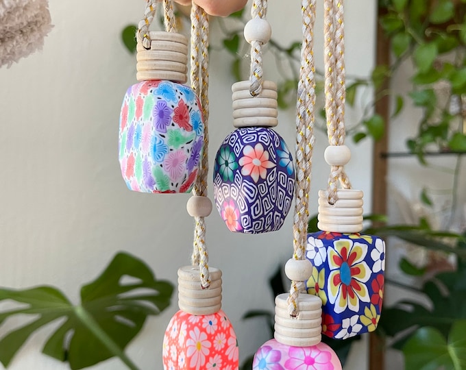 Essential Oil Diffuser Bottles ~ Diffuser ~ Car Diffuser ~ Polymer Clay ...