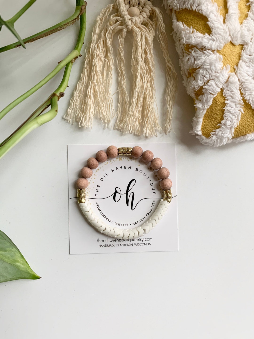 Gemstone Agate Snake Diffuser Bracelet Aromatherapy Essential Oil ...