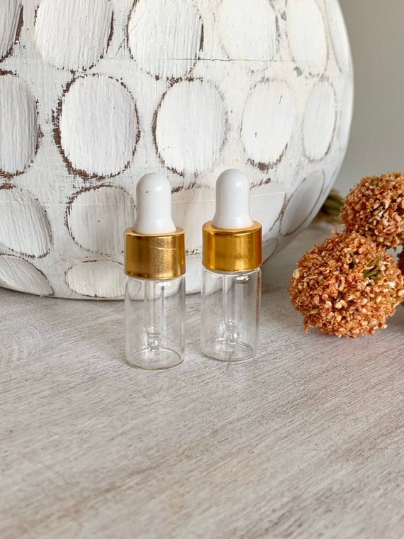 Mini Glass Serum Bottle DIY Eye Face Serum Empty 1-2 OZ - Etsy