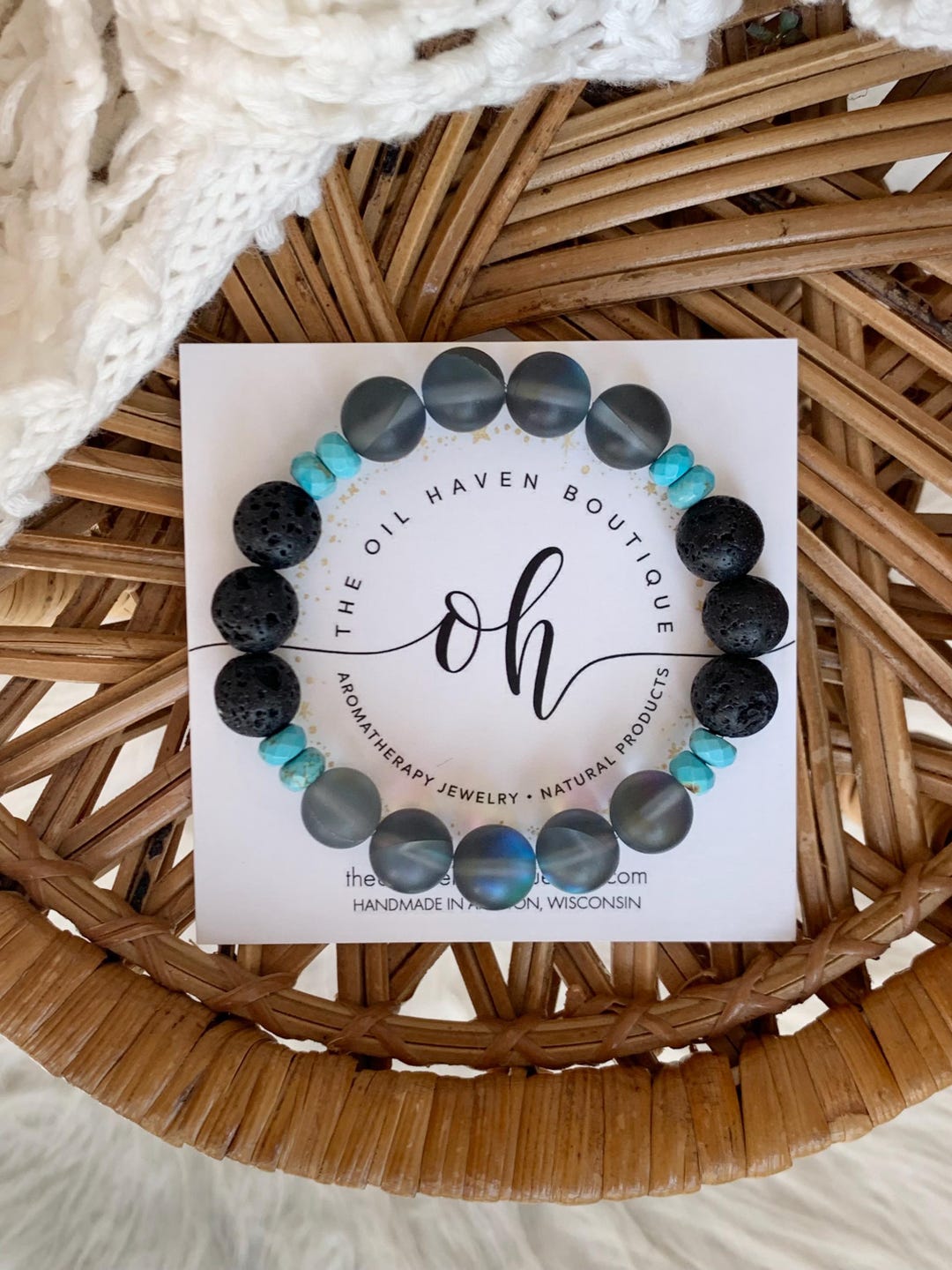 Glow Diffuser Bracelet ~ Aromatherapy ~ Essential Oil Diffuser ...
