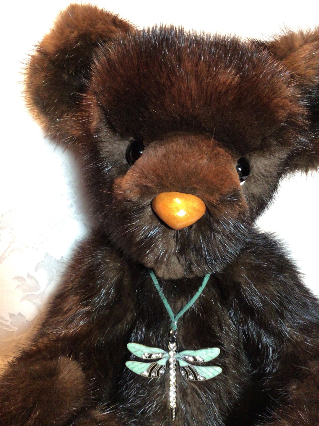 Large, Real Mink Teddy Bear - Etsy