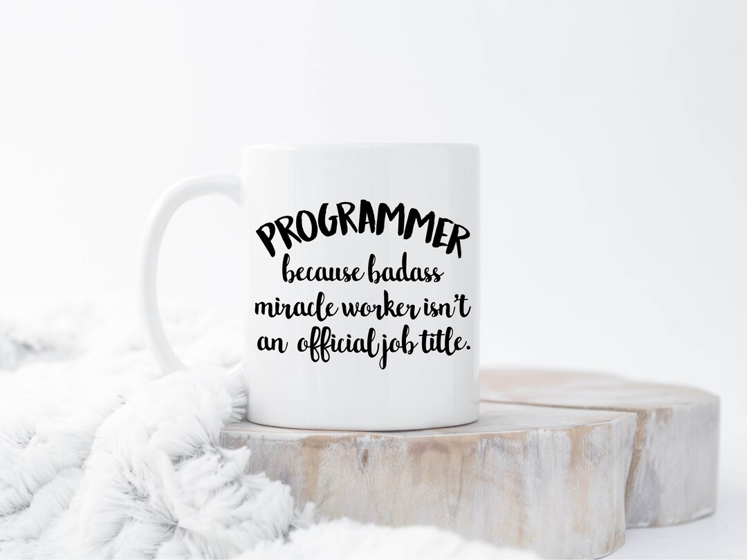 Programmer Coffee Mugs Funny Programmer Mug Programmer Etsy