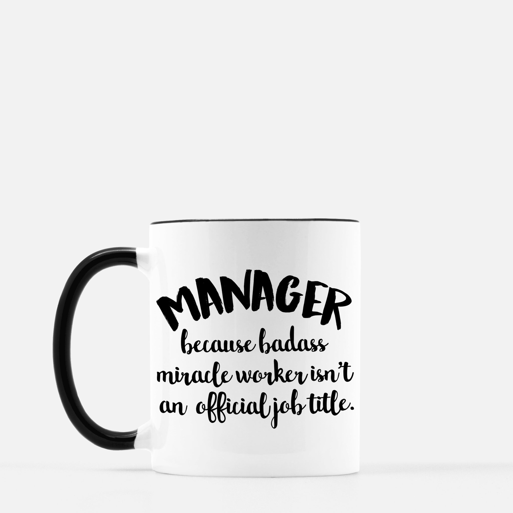 Grappige Boss mok Boss mok cadeau voor Manager Boss Gift | Etsy