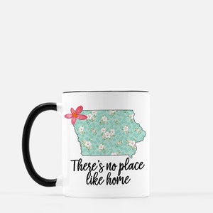Custom Home State Mug, Custom Iowa Mug, Personalized Iowa Mugs, Custom ...