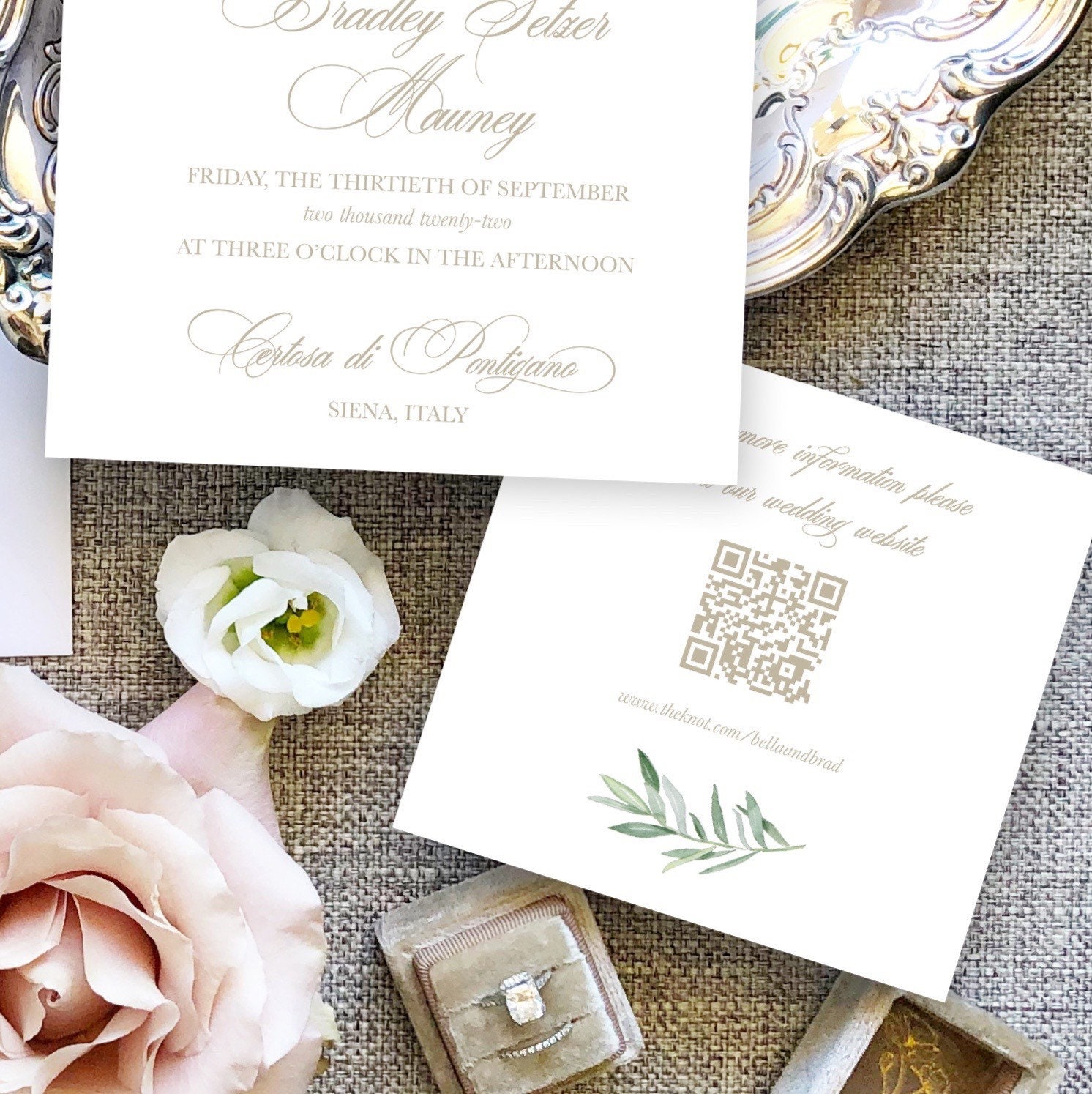 Venue Illustration Invite Custom Wedding Venue Invitation - Etsy