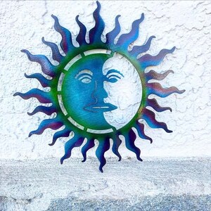 Metal Sun, Laser Cut Metal Sun, Laser Cut Wall Art, Wall Art, Wall ...