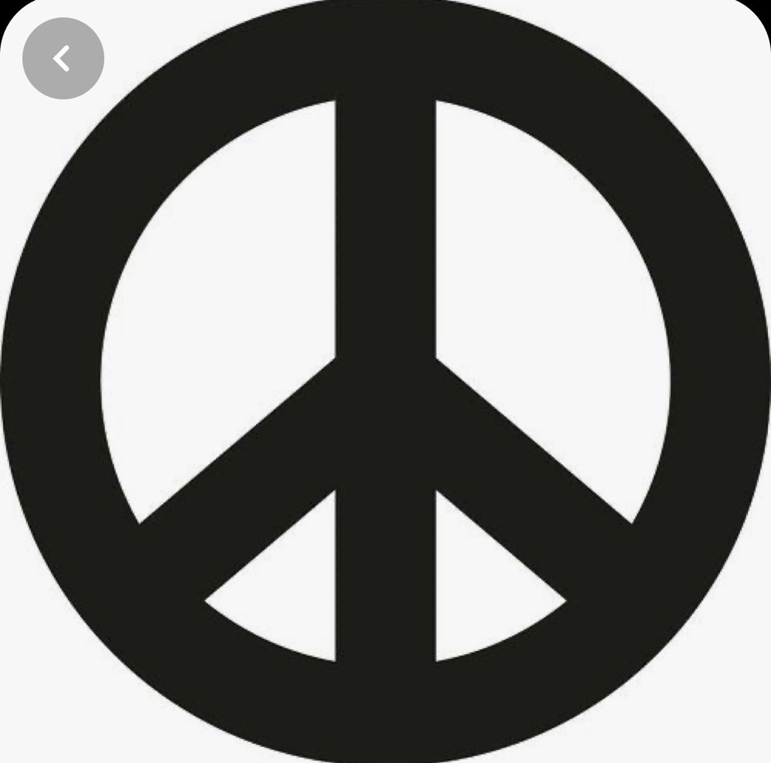 Metal Peace Sign Metal Peace Sign wall art metal wall art | Etsy