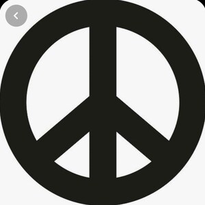Metal Peace Sign, Metal Peace Sign Wall Art, Metal Wall Art, Wall Art ...