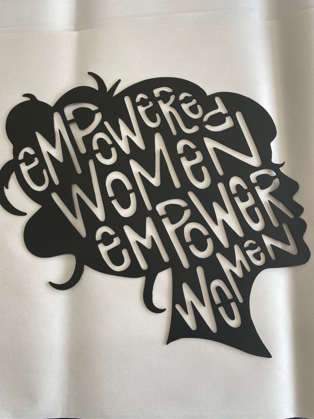 Empowered Woman Metal Sign, the Future is Female Metal Sign , Metal ...