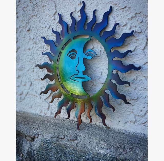 Metal Sun Laser Cut Metal Sun Laser Cut Wall Art Wall Art | Etsy