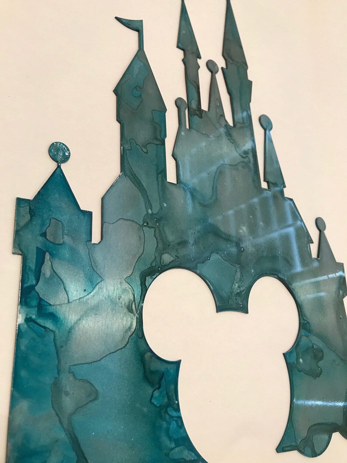 Castle Castle Art Princess Princess Castle Metal Wall Art | Etsy