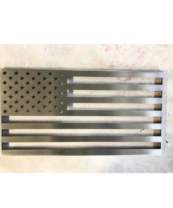 Metal American Flagamerican Flagmetal American Flag Decor - Etsy