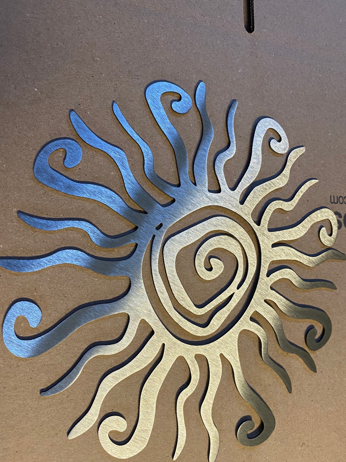 Metal Sun Laser Cut Metal Sun Laser Cut Wall Art Wall - Etsy