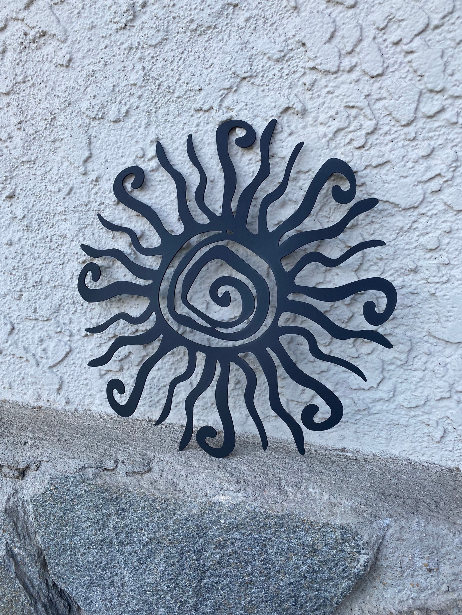 Metal Sun Laser Cut Metal Sun Laser Cut Wall Art Wall - Etsy