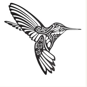 Metal Hummingbird, Hummingbird, Metal Wall Art, Metal Wall Decor, Metal ...